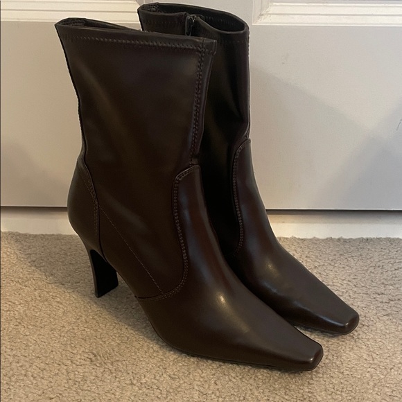 Nine West Square Toe Boots